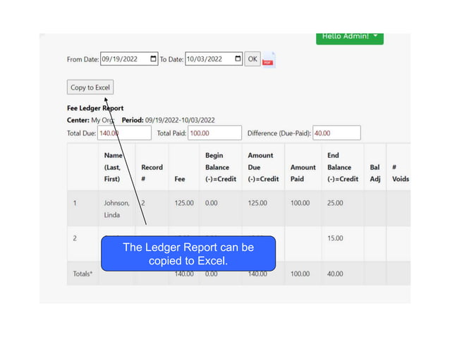 Fees Statements and Reports.ppt | Business and Finance