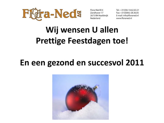 Feestdagen | PPTX