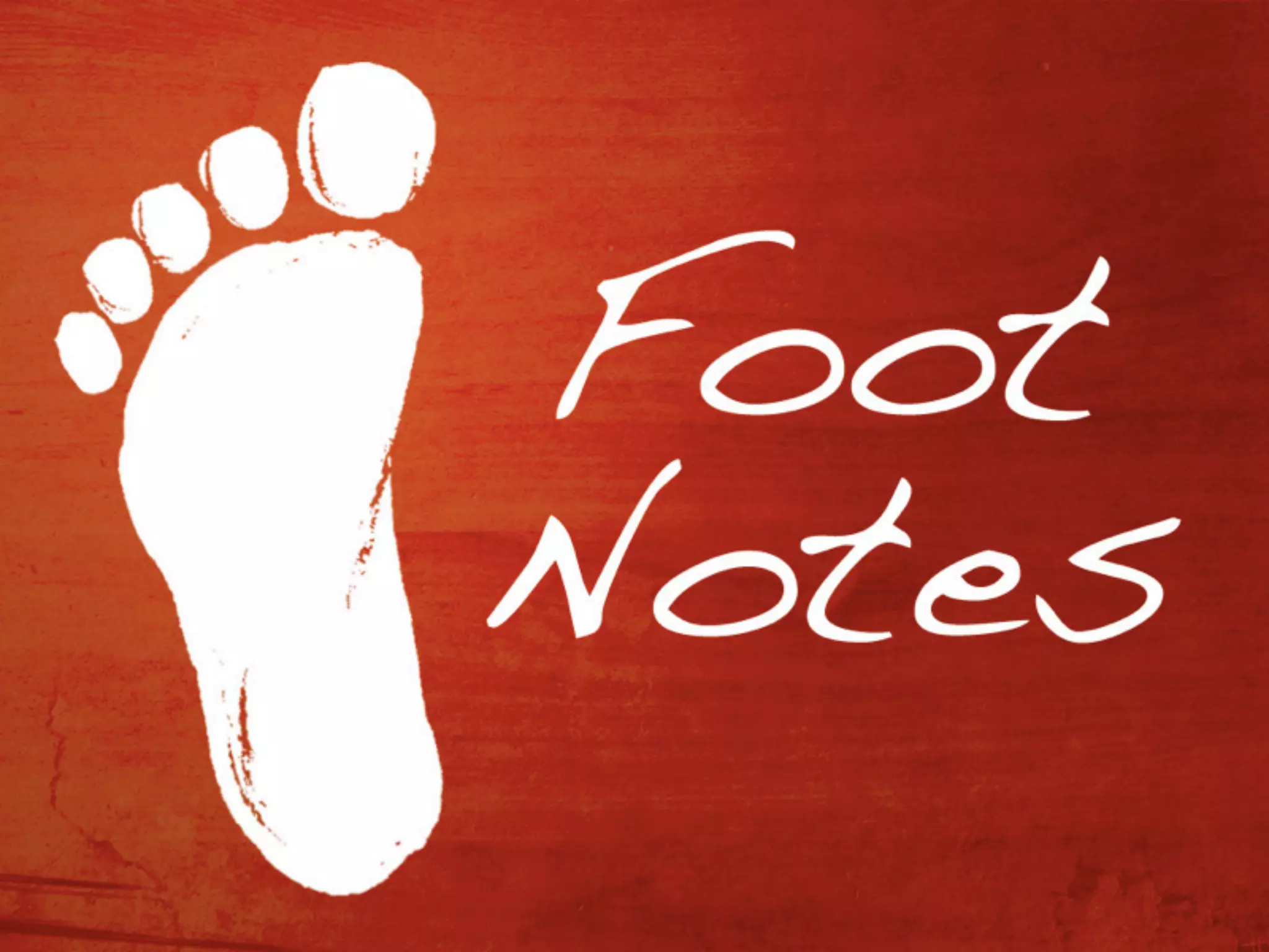 Foot Notes | PDF