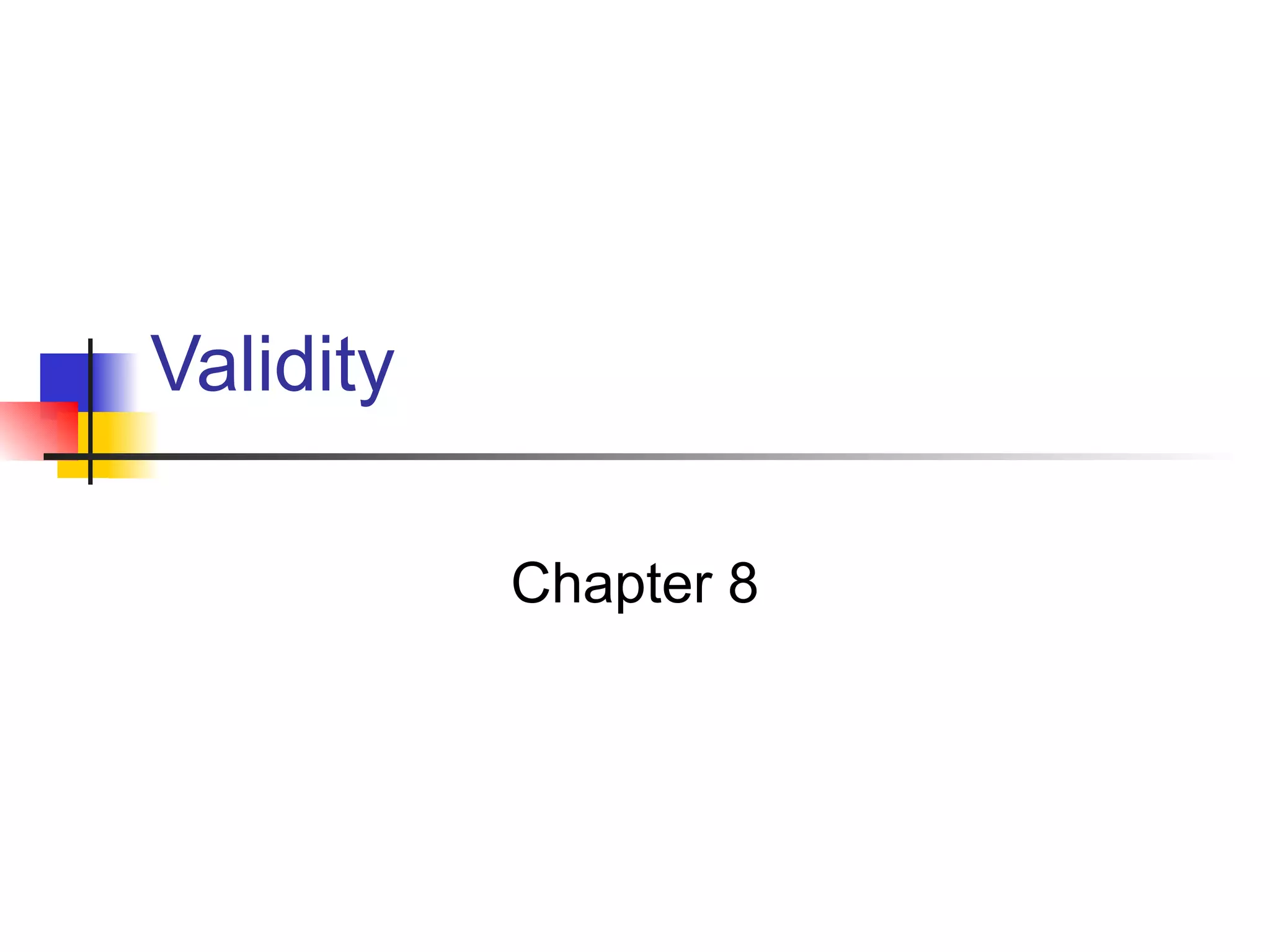 EEX 501 Assessment chap 8, 9 | PPT | Educational Assessment | Education