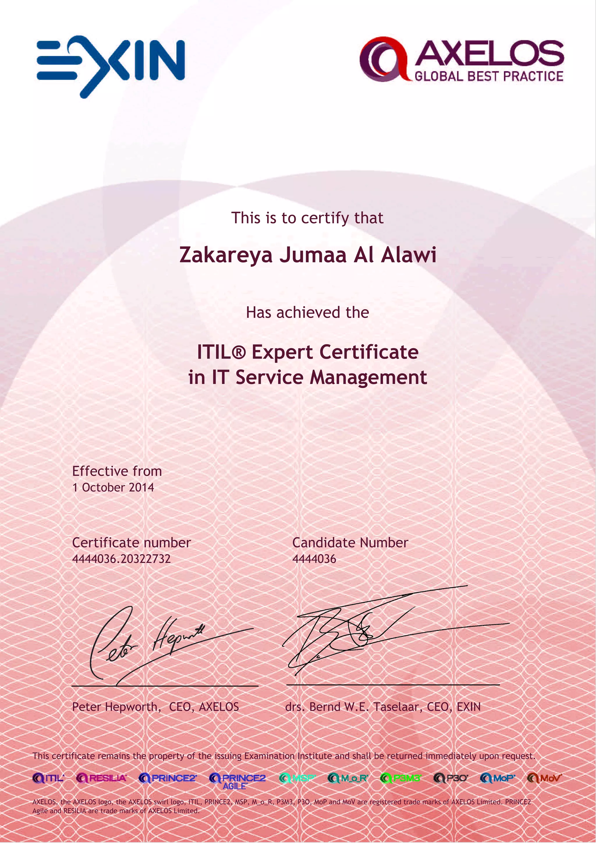 ITIL® Expert | PDF