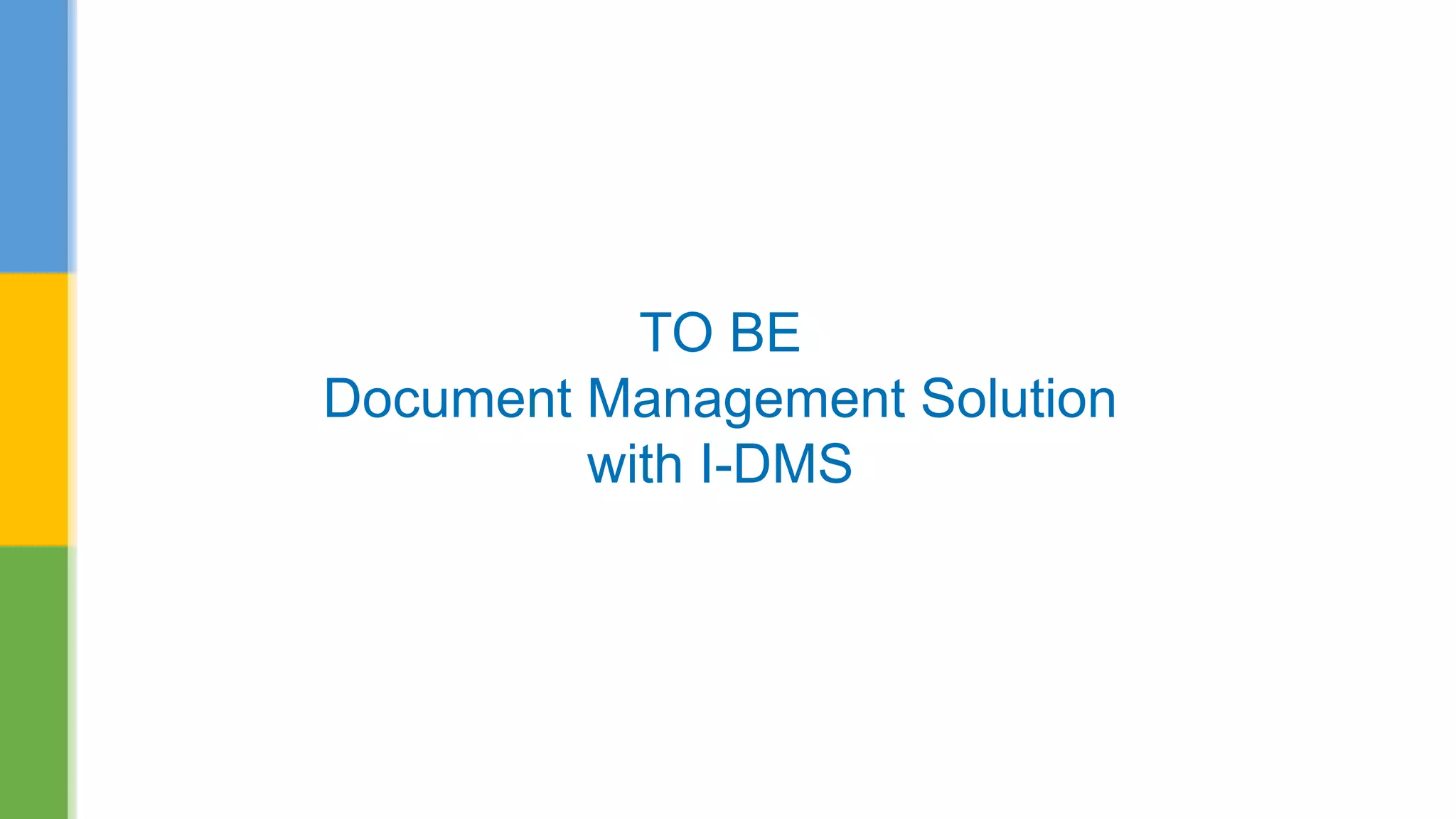 I-DMS Solution Overview v1.0 | PPT