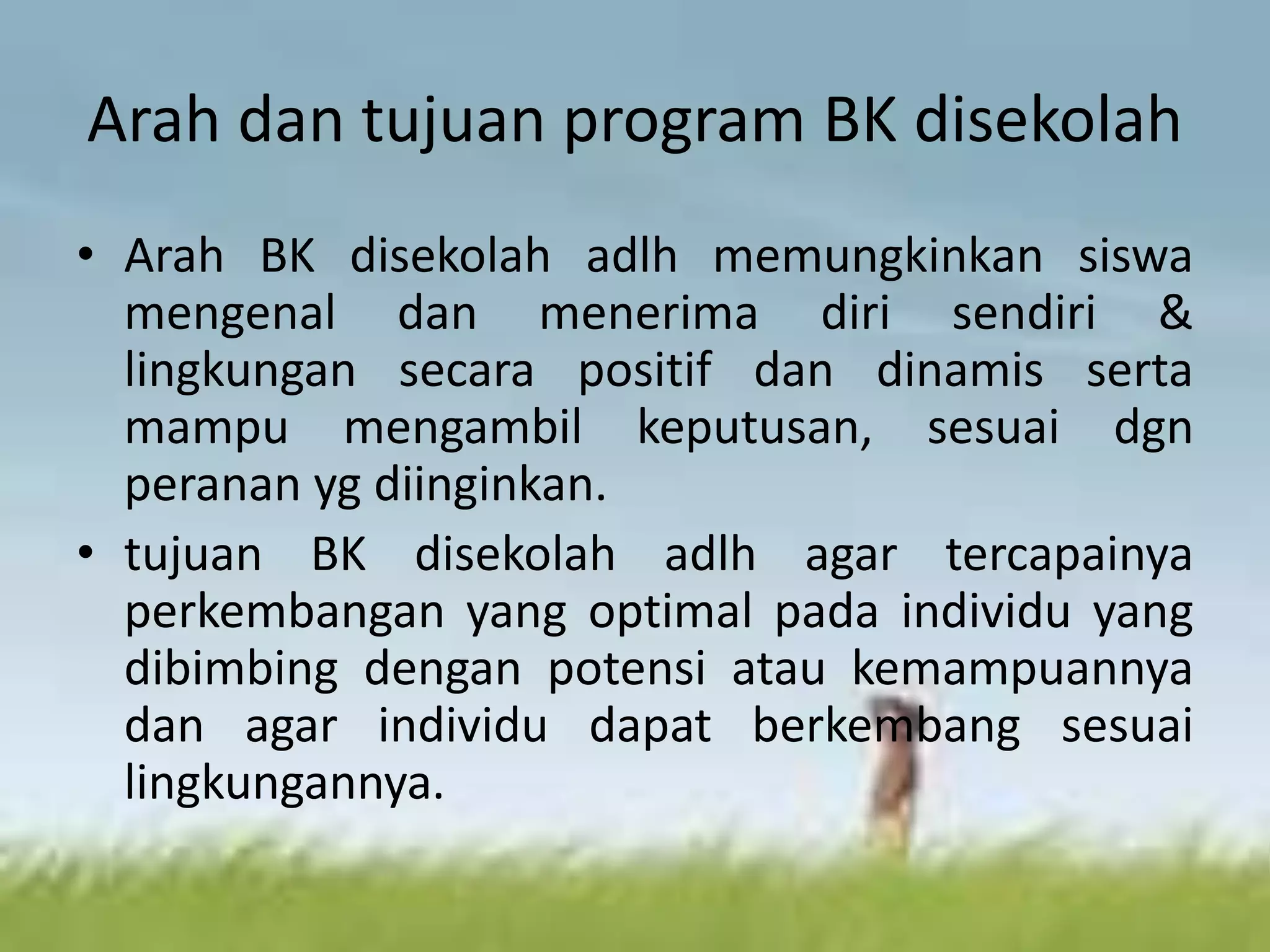 BK Di Sekolah | PPTX