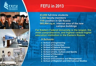 FEFU presentation | PDF