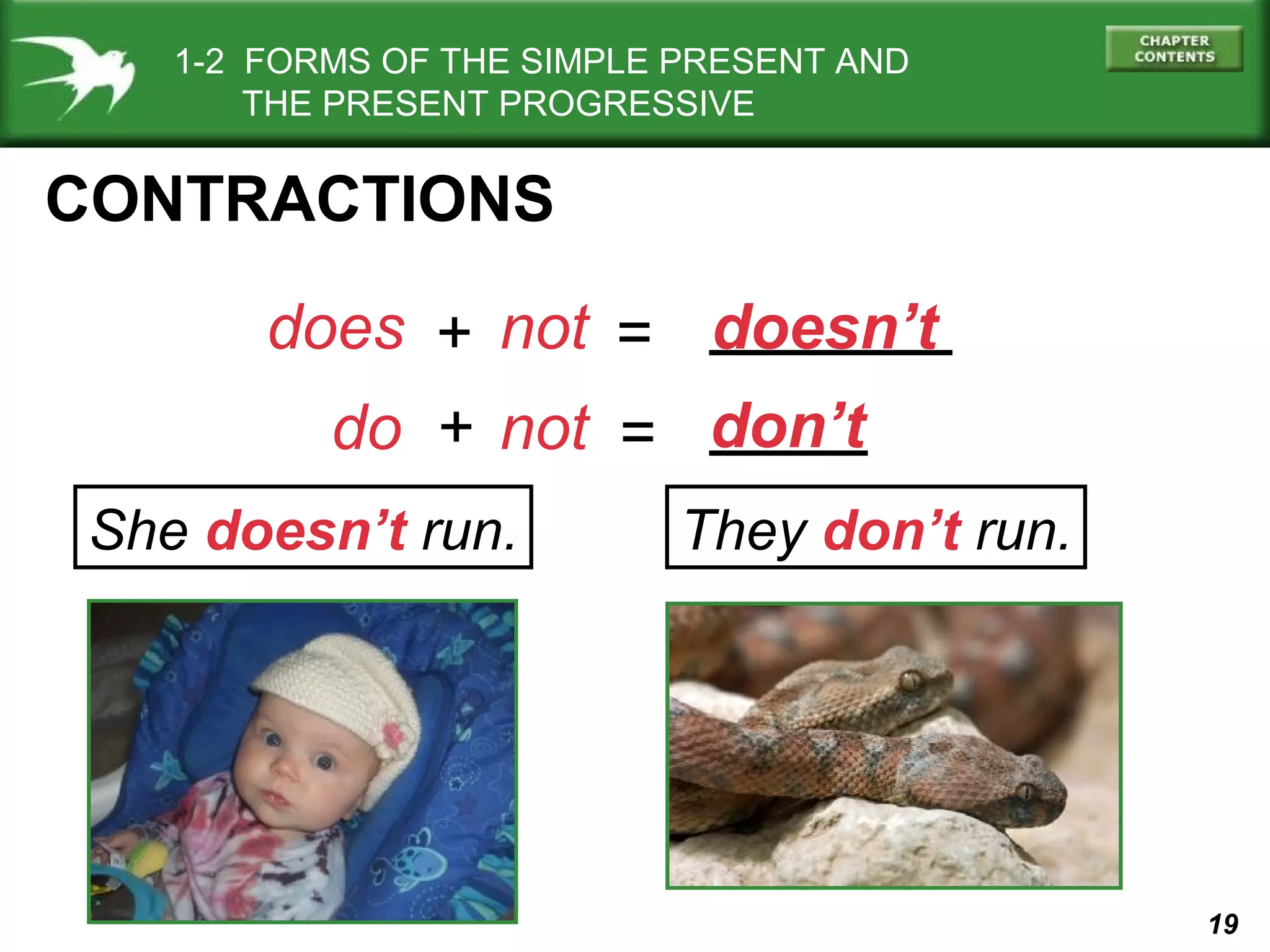 Chapter 1 - Present Tense | PPS