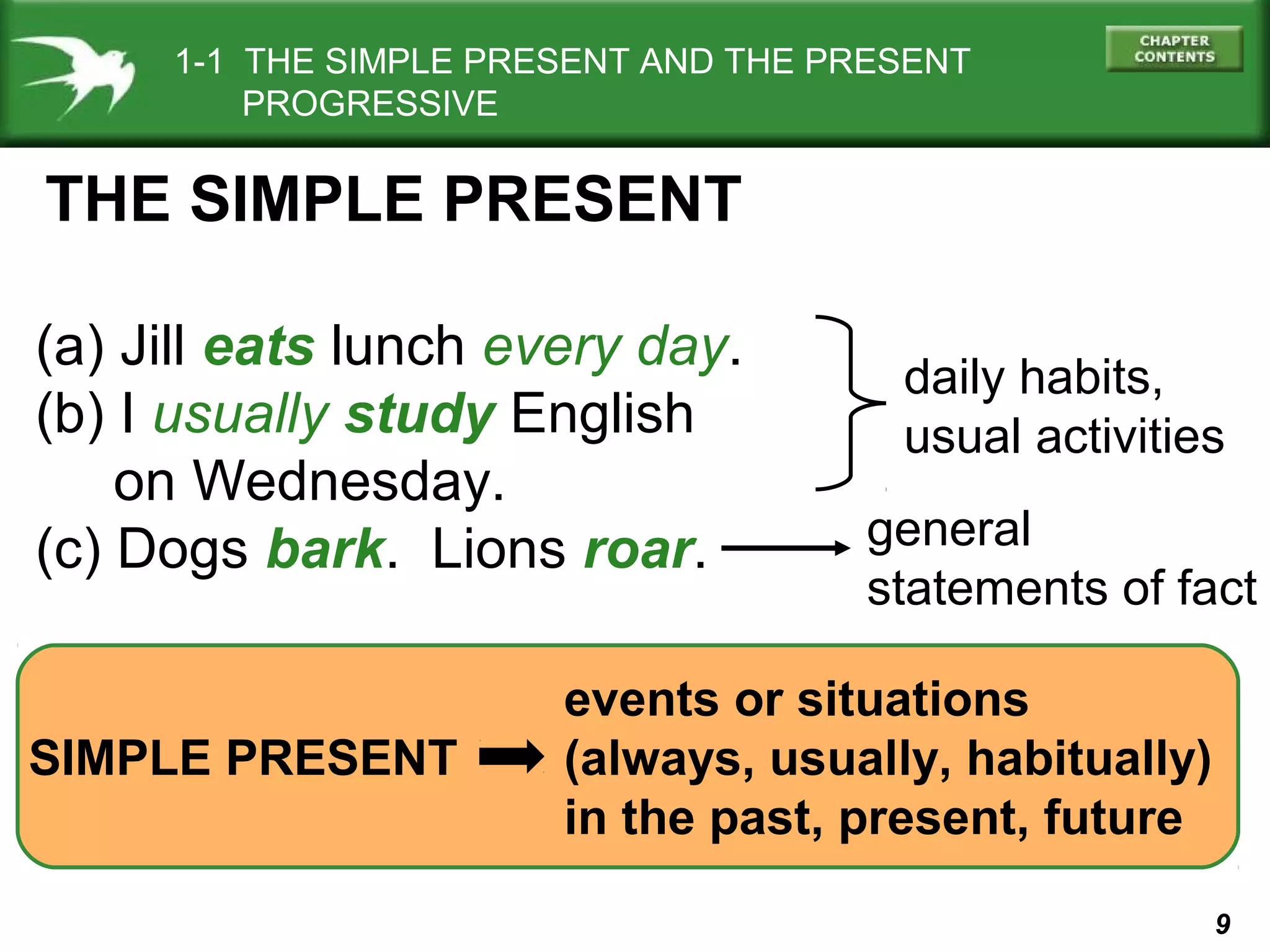 Chapter 1 - Present Tense | PPS