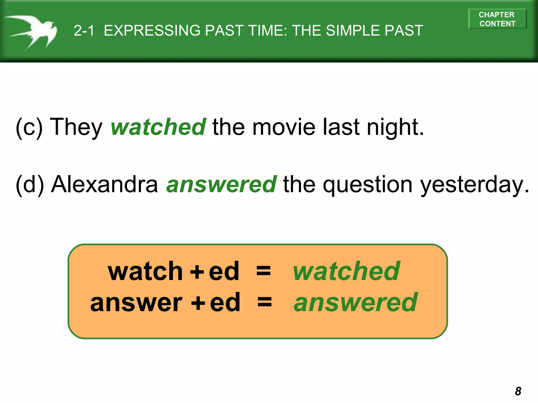 Simple Past - General Review | PPS