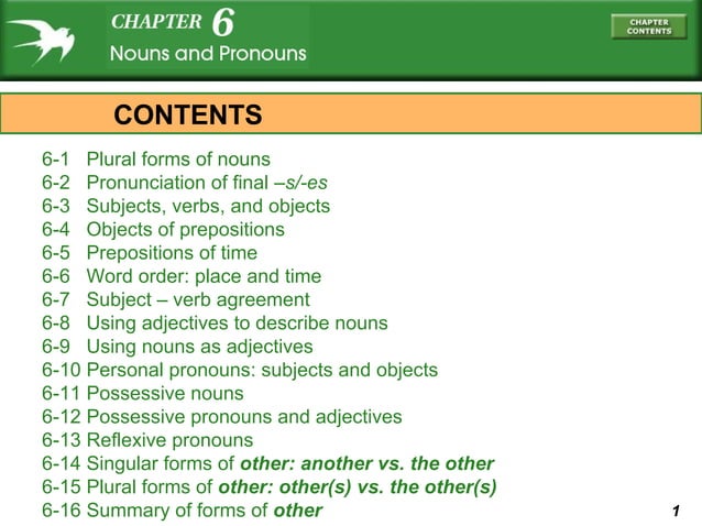 Feg04 chapter 06_noun pronoun | PPS