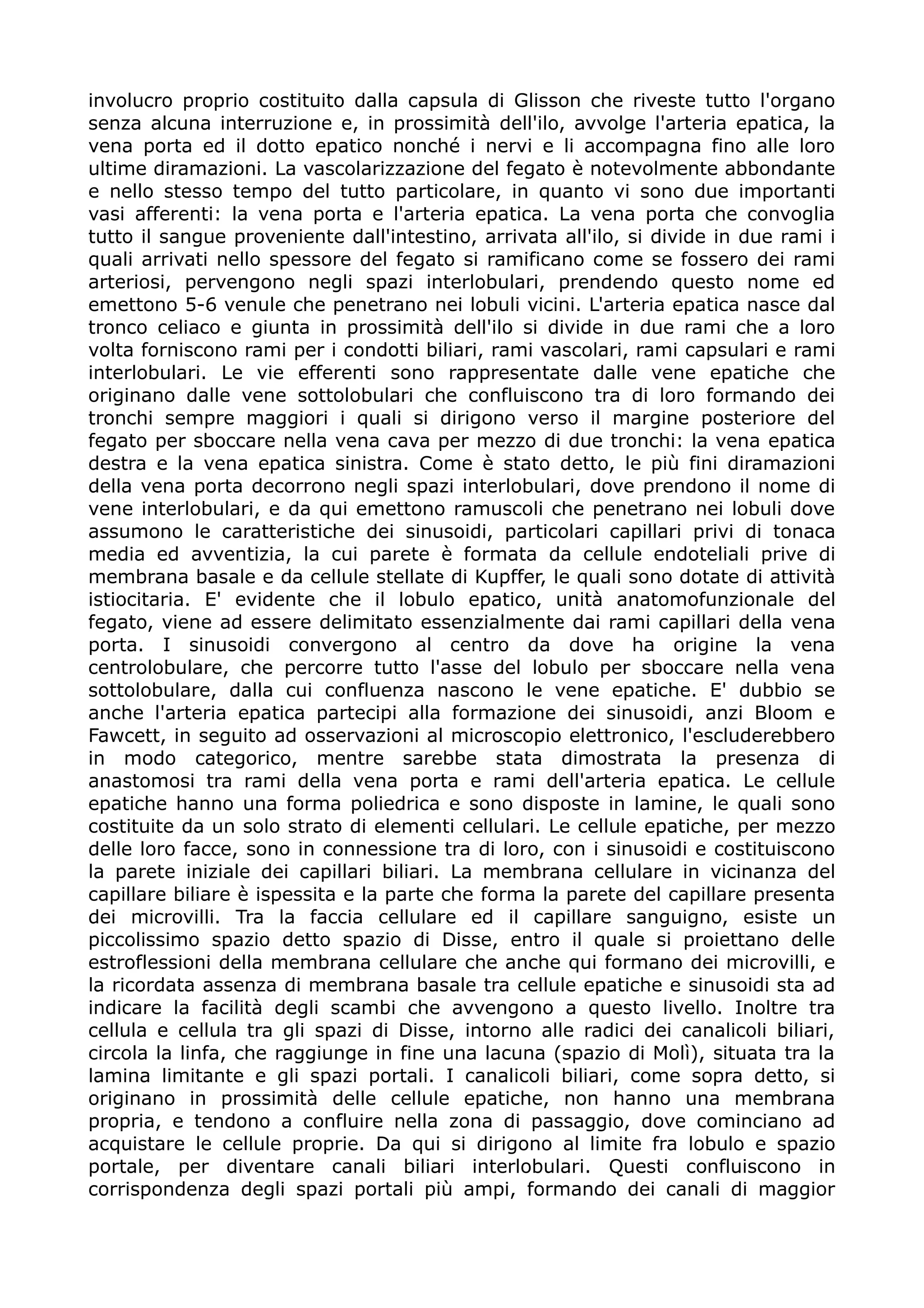 Anatomia del fegato | PDF