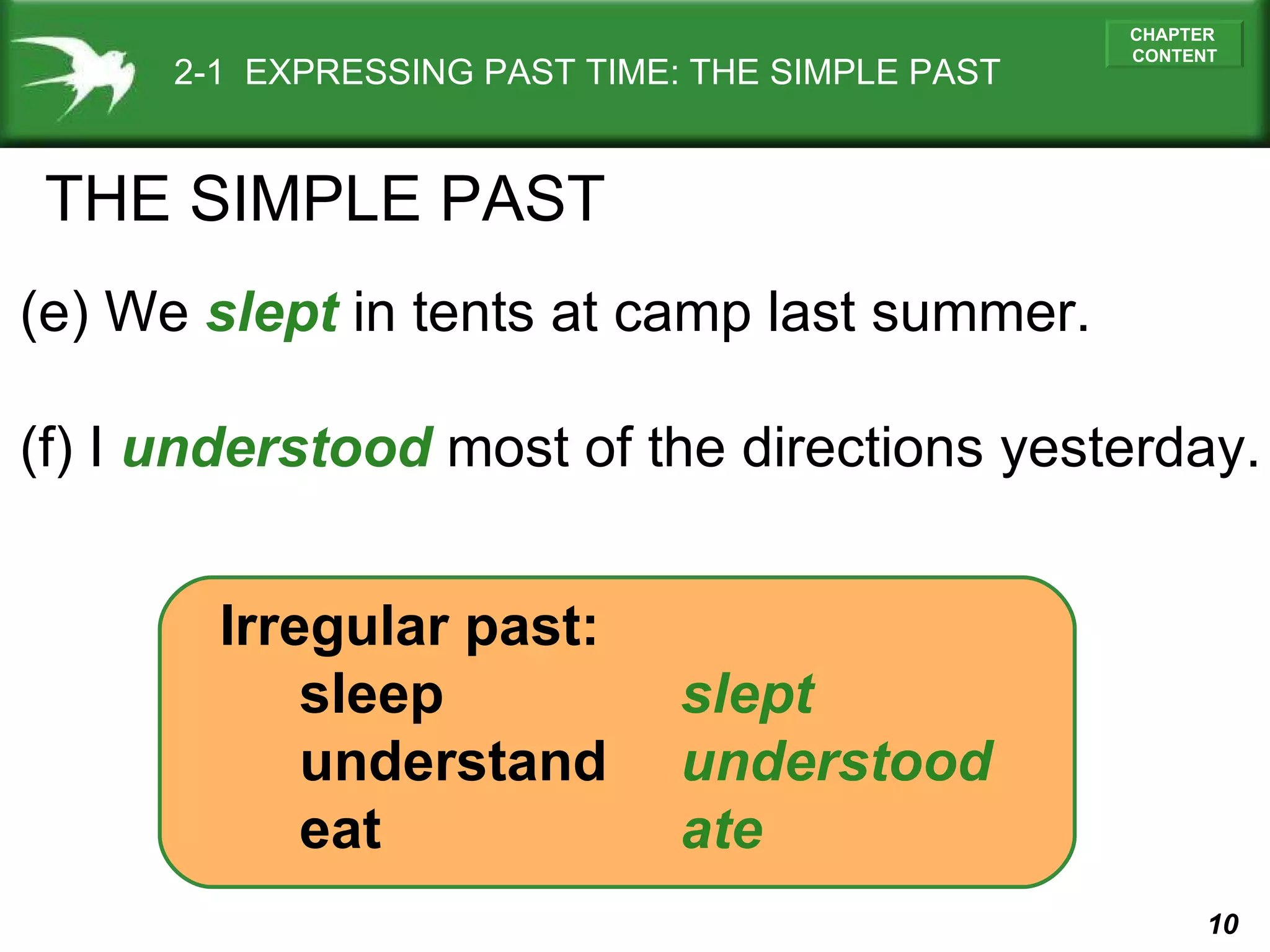 SIMPLE PAST TENSE | PPS