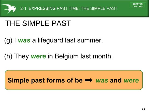 SIMPLE PAST TENSE | PPT