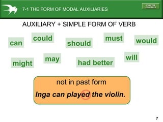 Feg chapter 07 Modal Verbs | PPS
