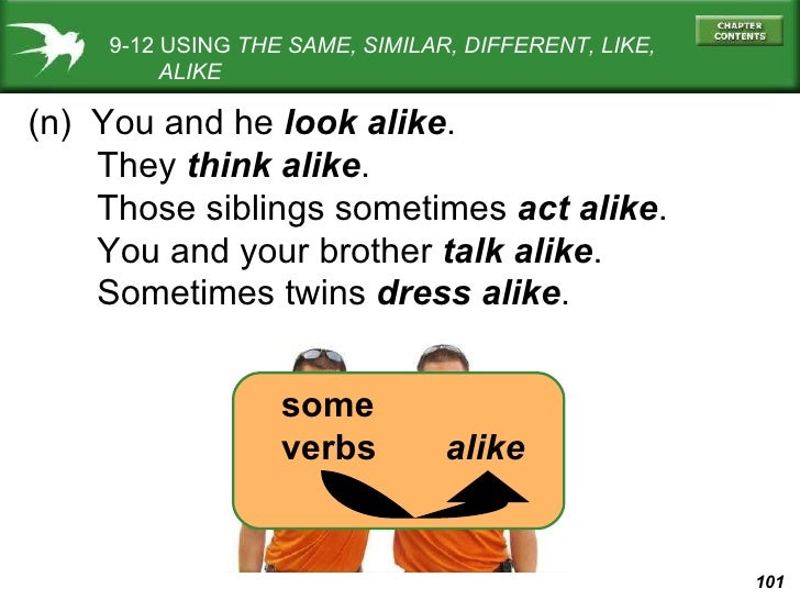 Like This Comparison Between