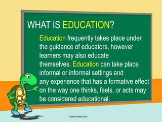 Education for Nation | PPTX