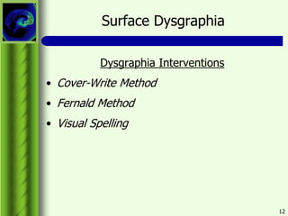 Feifer Dysgraphia | PPTX