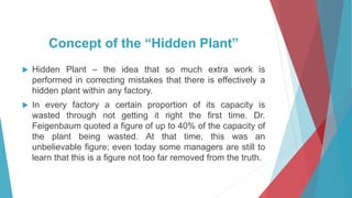 Feigenbaum's Philosophy on Total Quality Management | PPTX