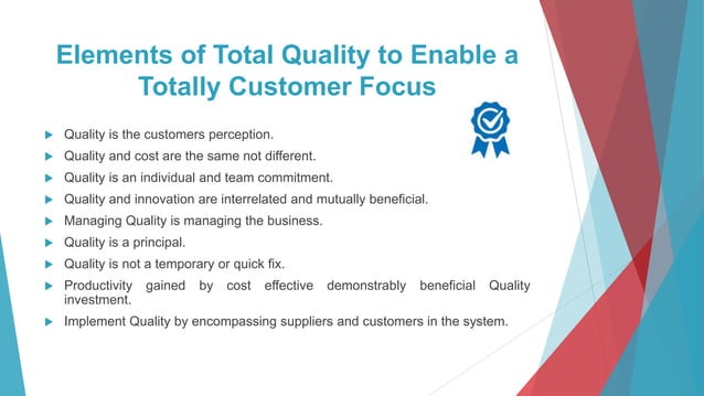 Feigenbaum's Philosophy on Total Quality Management | PPTX