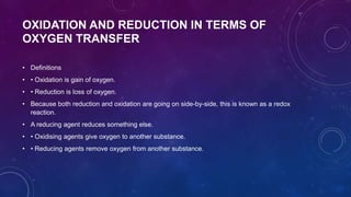 Fe iii oxide-reduction with pili by geobacter | PPTX | Chemistry | Science