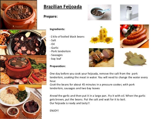 feijoada ingredients