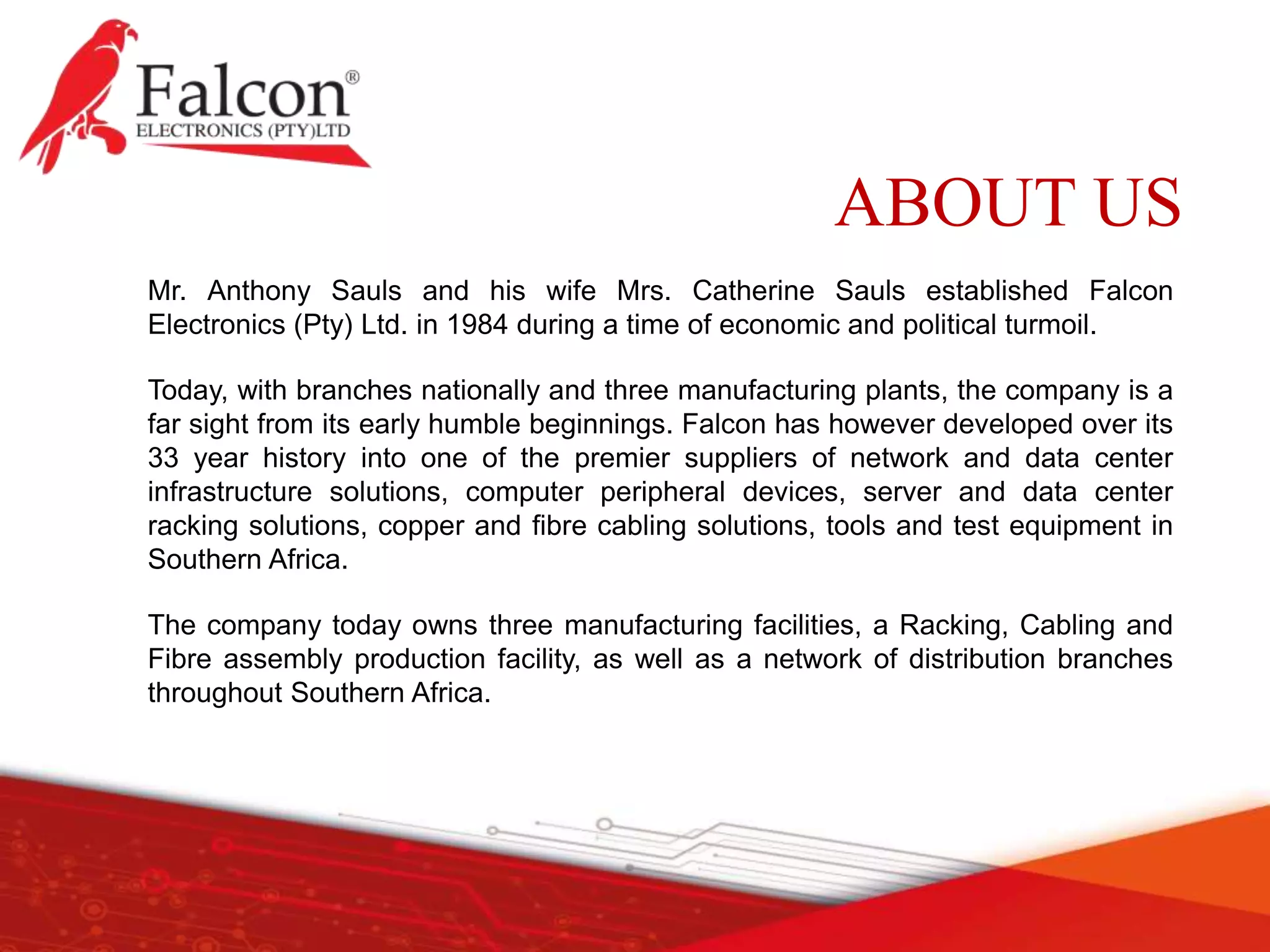Falcon Electronics Introduction | PPT