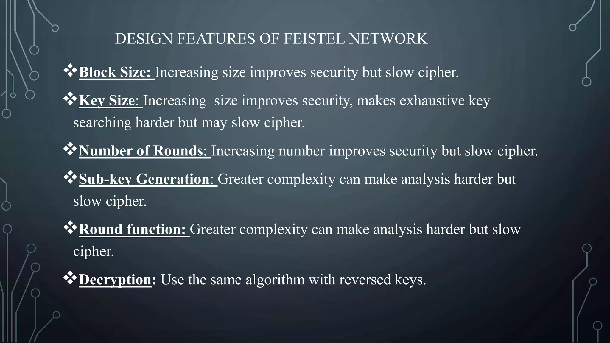 Feistel cipher | PPTX