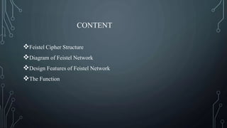 Feistel cipher | PPTX