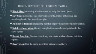Feistel cipher | PPTX