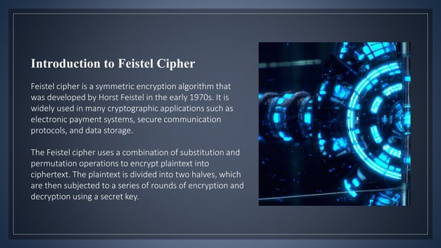 Feistel Cipher Pptx