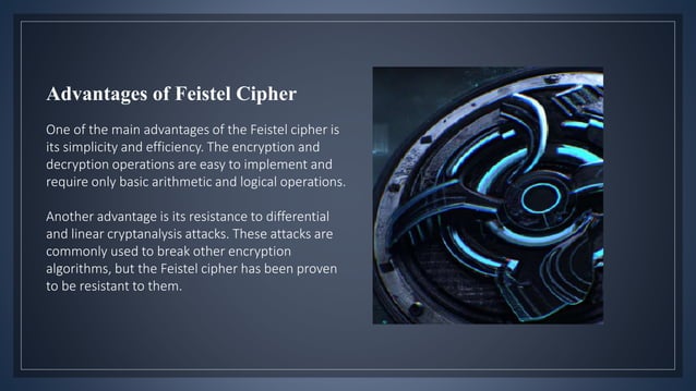 Feistel Cipher.pptx | Programming Languages | Computing