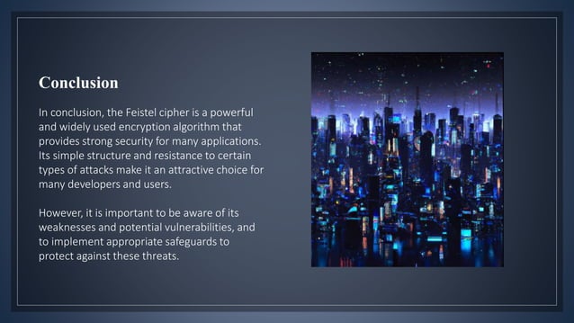 Feistel Cipherpptx Programming Languages Computing