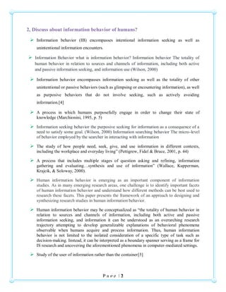 Communication Behavior part 3 | PDF
