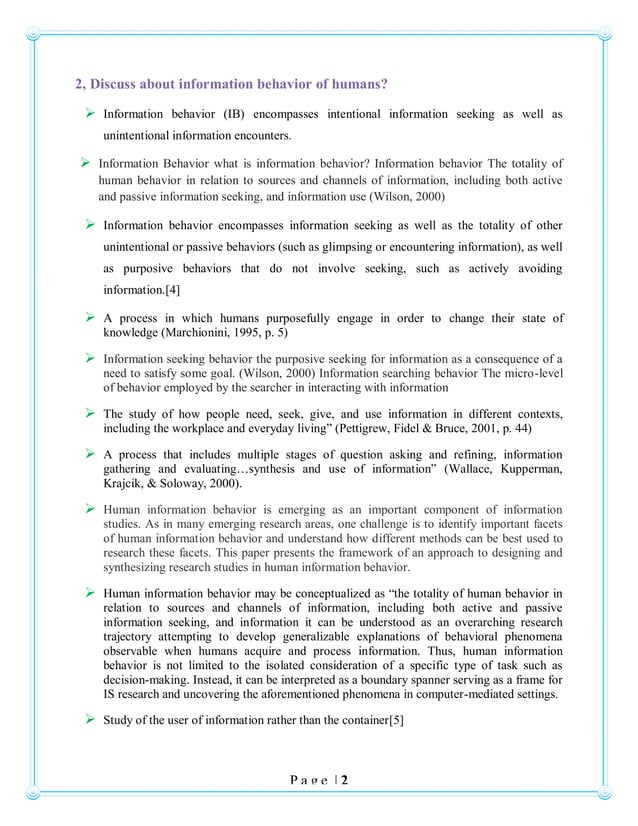 Communication Behavior part 3 | PDF | Search | Internet