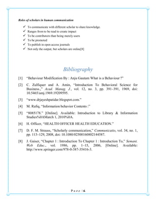 Communication Behavior part 3 | PDF | Search | Internet