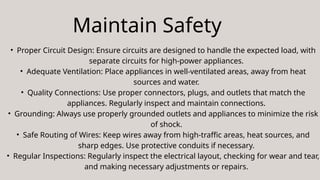 Forensic engineering Improper layout of Appliances | PPTX