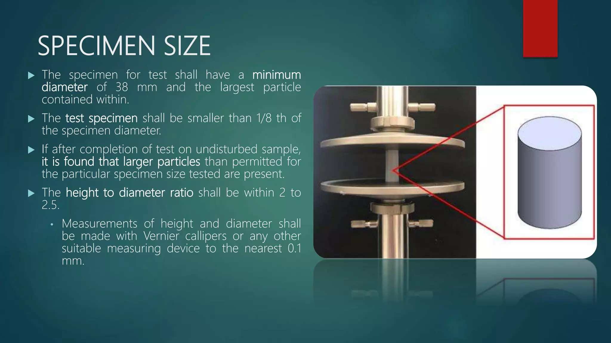 DETERMINATION OF UNCONFINED COMPRESSIVE STRENGTH OF SOIL | PPTX