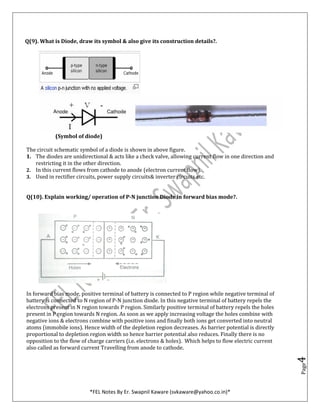 Basic Electronics by Er. Swapnil Kaware | PDF | Consumer Electronics | Technology & Computing