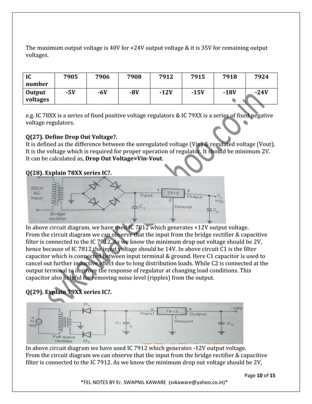 Basic Electronics (Rectifiers) by Er. Swapnil Kaware | PDF