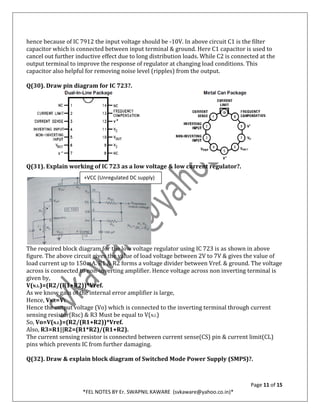Basic Electronics (Rectifiers) by Er. Swapnil Kaware | PDF
