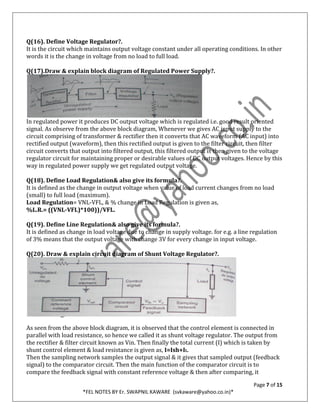Basic Electronics (Rectifiers) by Er. Swapnil Kaware | PDF