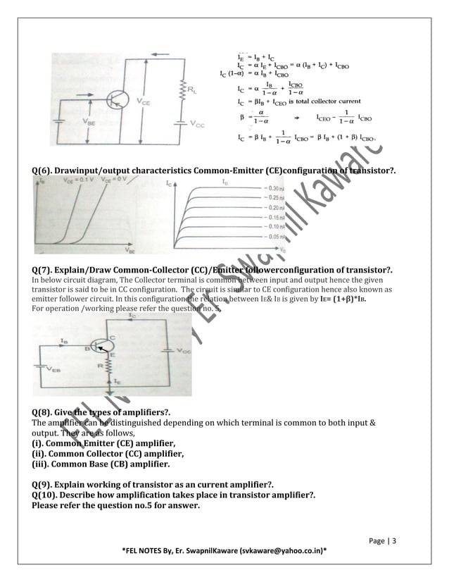 Transistors & Oscillators by Er. Swapnil Kaware | PDF | Consumer Electronics | Technology ...