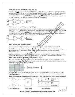 Digital Electronics Basics by Er. Swapnil Kaware | PDF