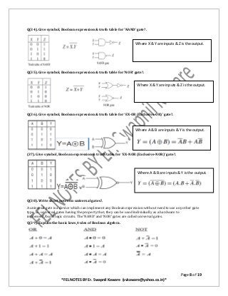 Digital Electronics Basics by Er. Swapnil Kaware | PDF