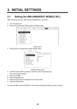 Felcom 15 16 imn programming | PDF