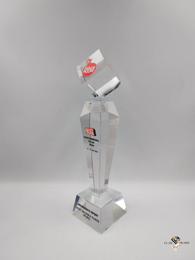 FELDA Crystal Trophies at Clazz Trophy Malaysia | #1 Reliable Trophy ...