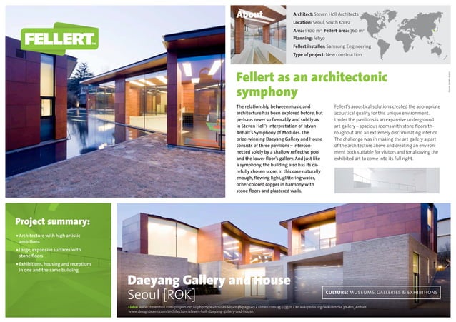 Case: Daeyang Gallery and House - Fellert as an architectonic symphony ...