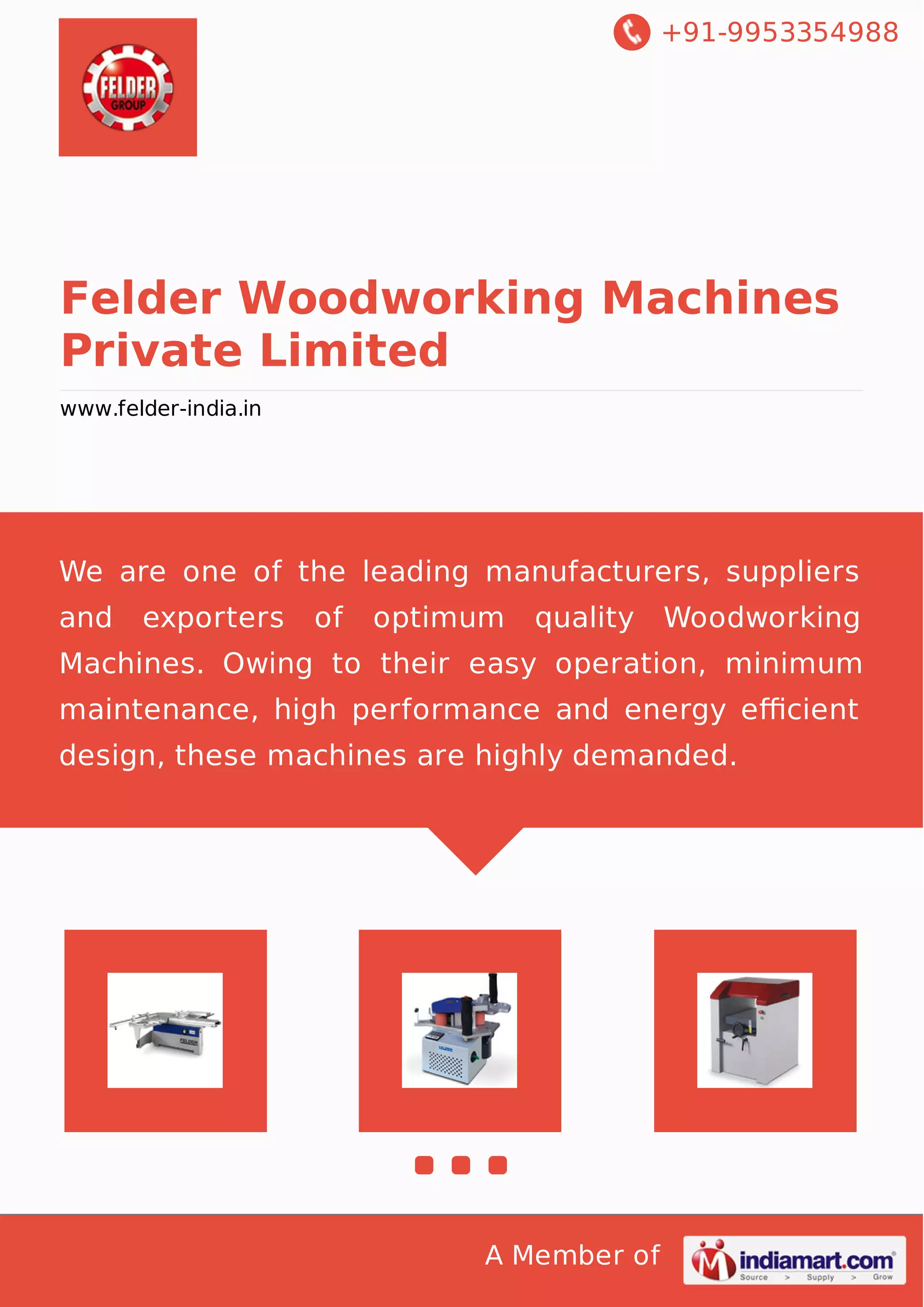 Felder woodworking-machines-private-limited | PDF