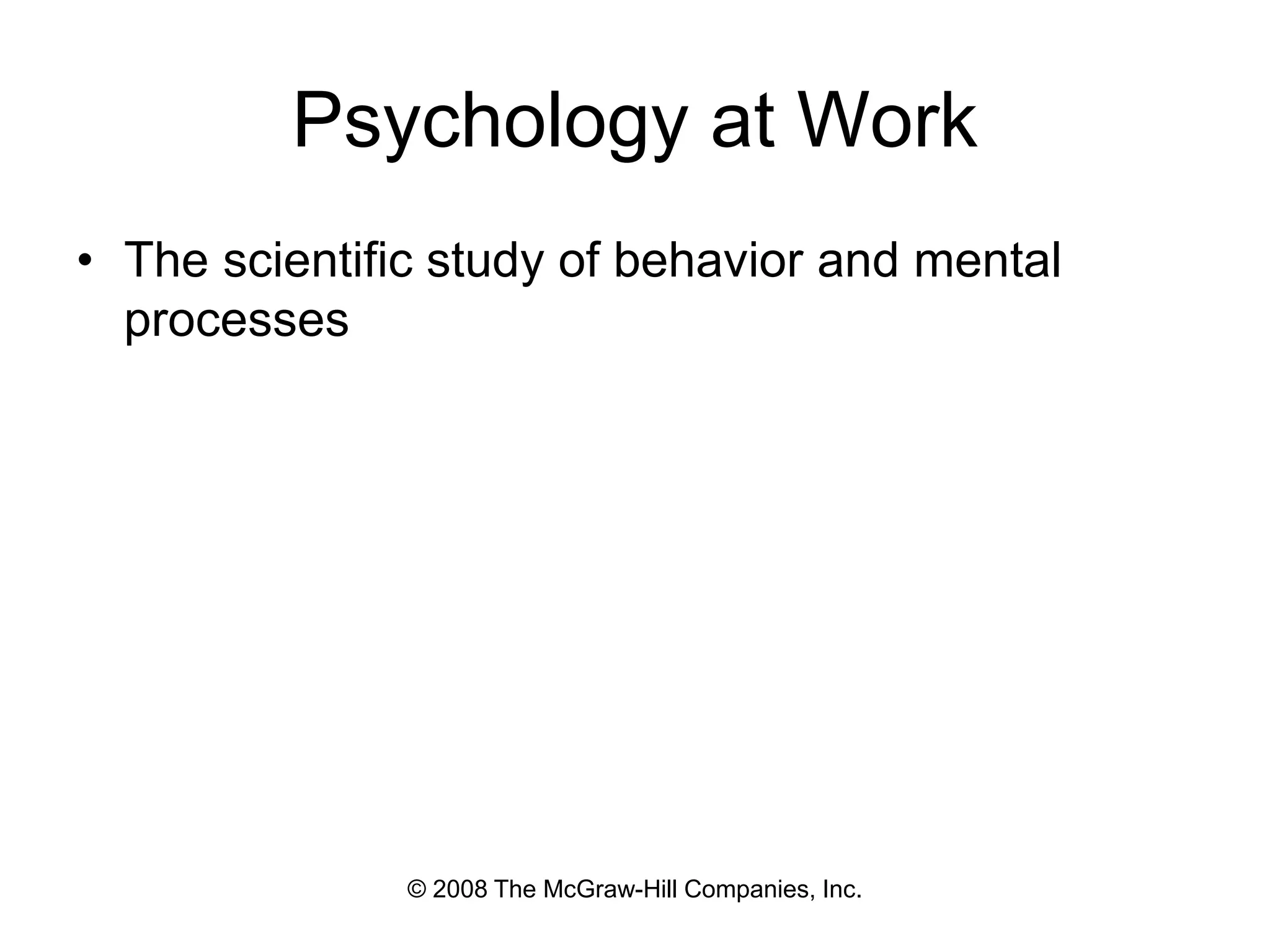 introduction to psychology chapter 01 details | PPT