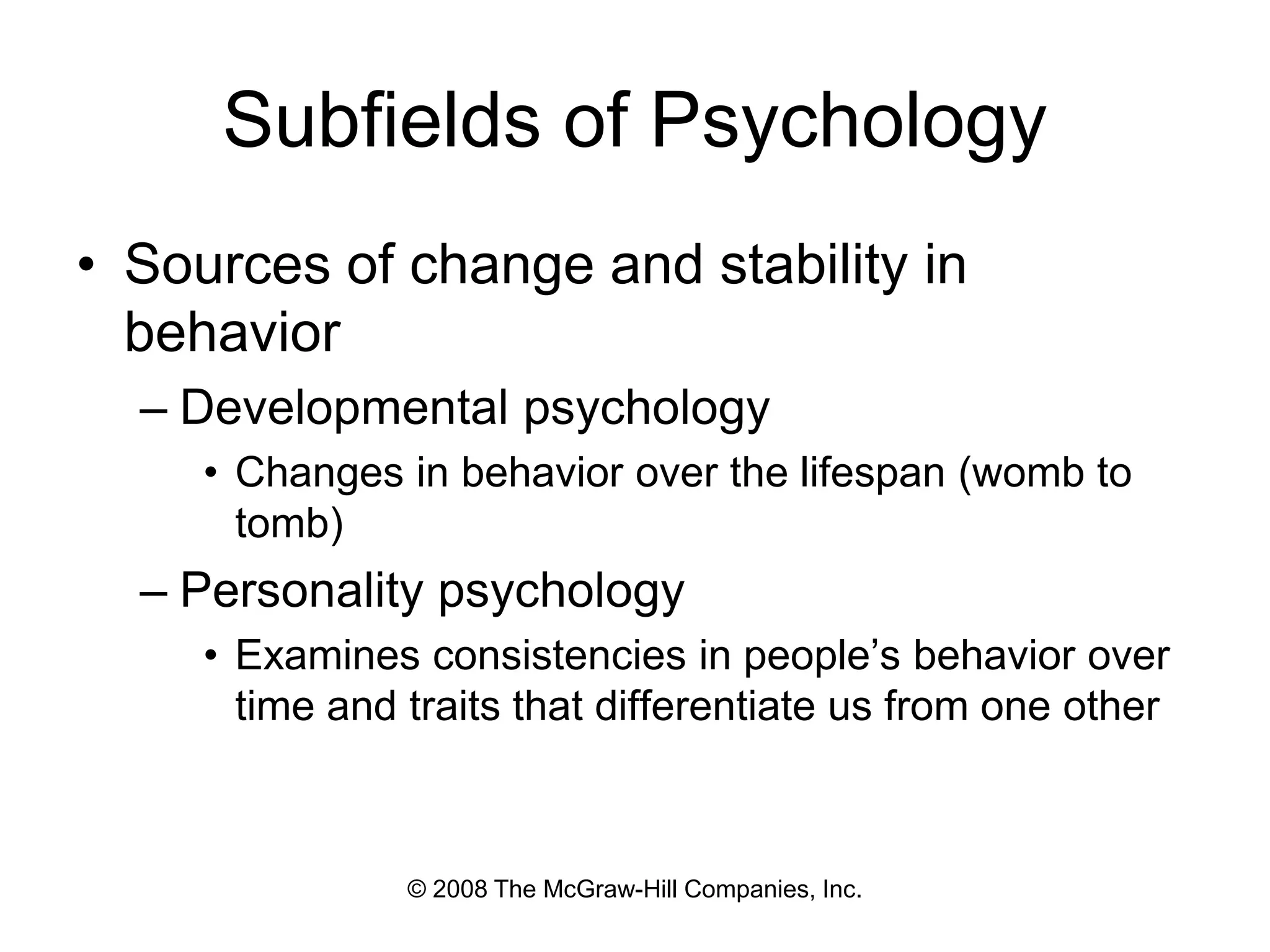 introduction to psychology chapter 01 details | PPT