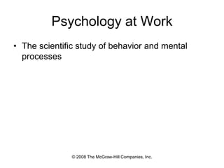 introduction to psychology chapter 01 details | PPT