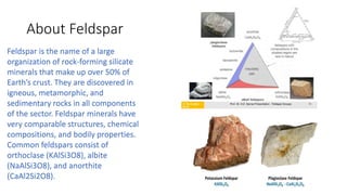 Feldspar - database - Mining, processing & Beneficiation | PPT